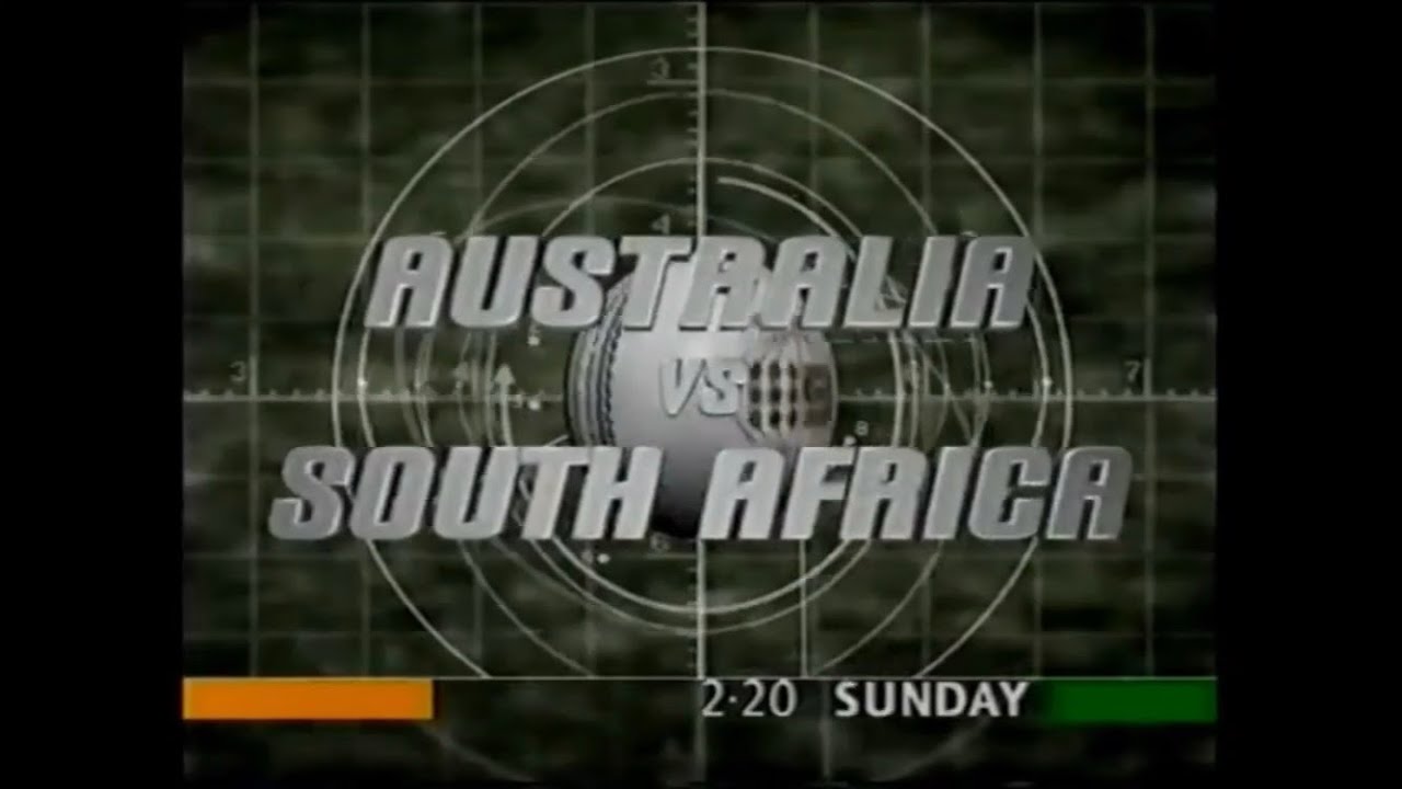 Channel Nine Cricket Australia vs South Africa VB Series 2001/02 Promo ...