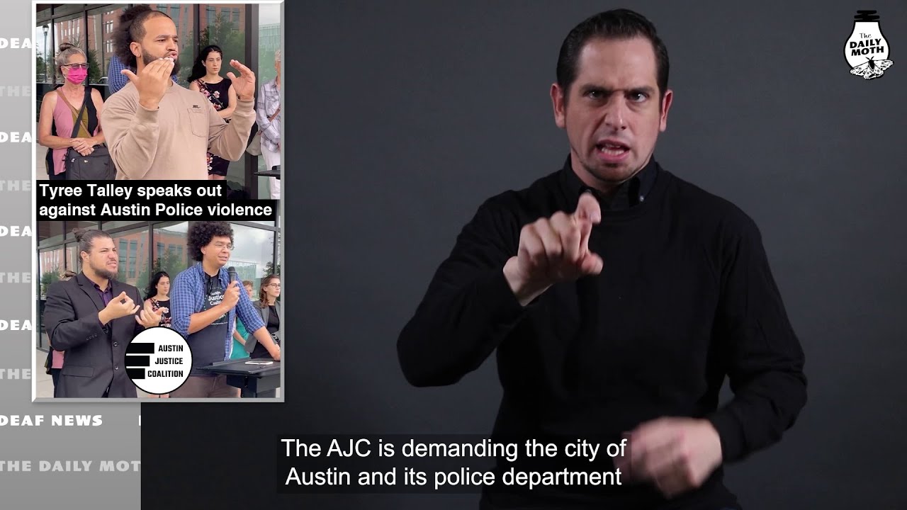 Tyree Talley speaks out against Austin Police violence - YouTube