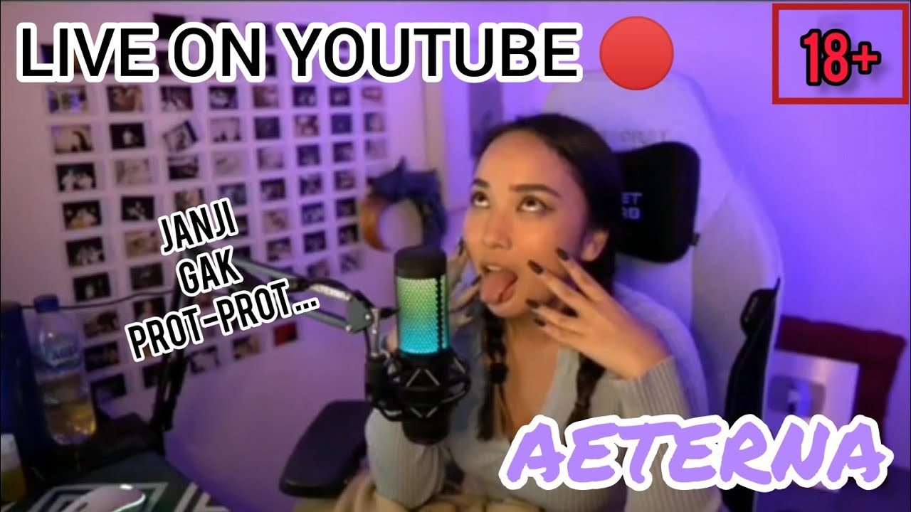 AMBIYAH AHEGAO FACE TIKTOK CHALLENGE BY AETERNA (RACHAEL) LIVE ON ...