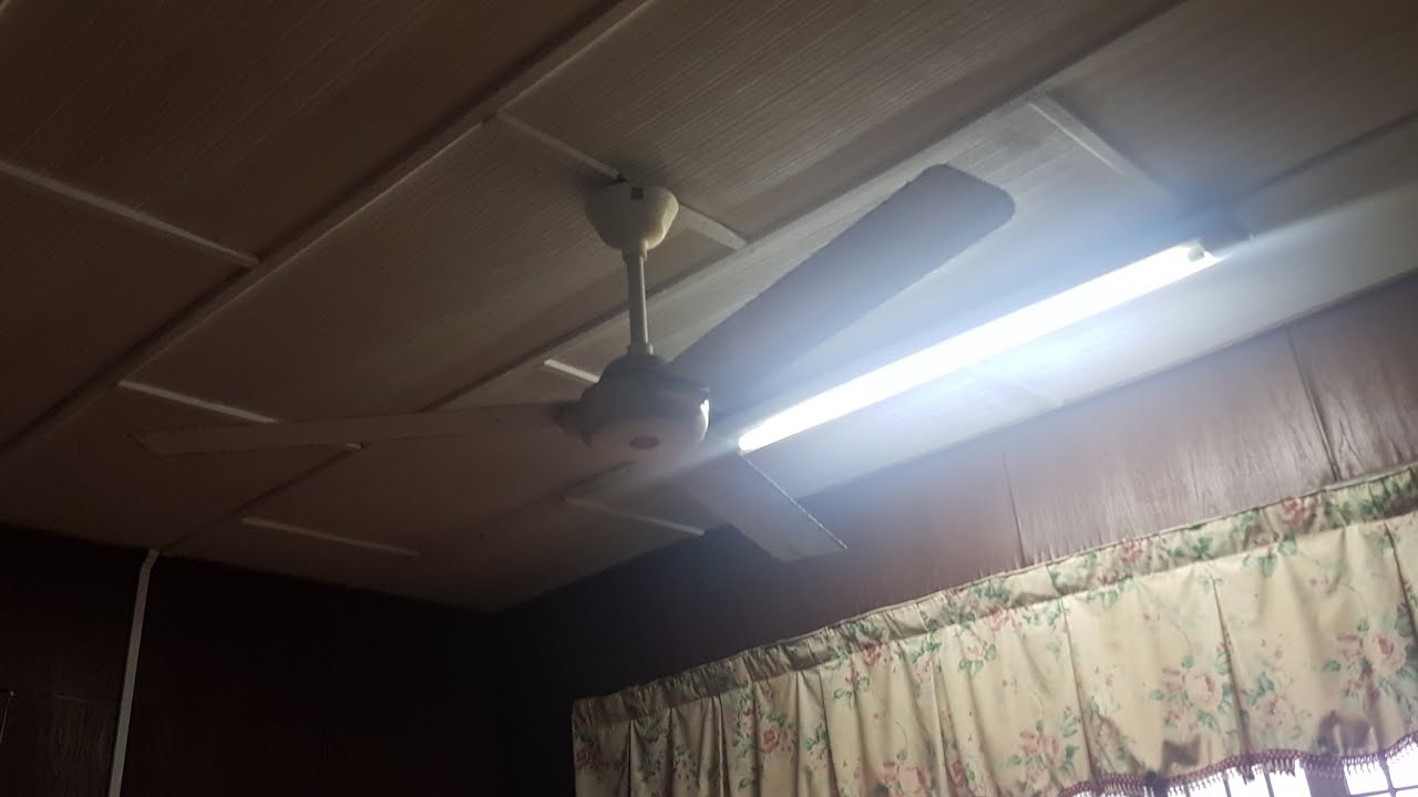60'' kdk ceiling fan (D15zm) - YouTube