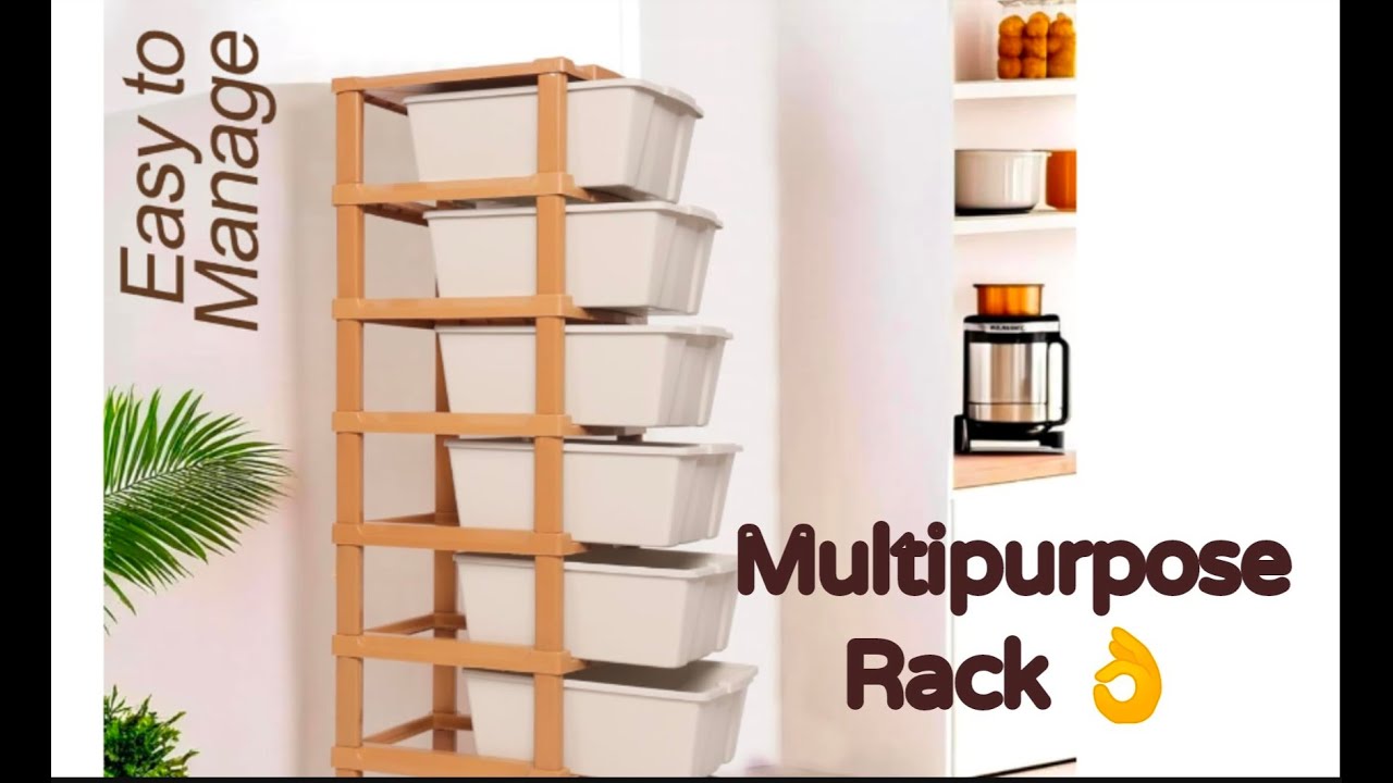 Meesho Multipurpose 7 tier standing rack 😍 perfect for kitchen 😍 ...