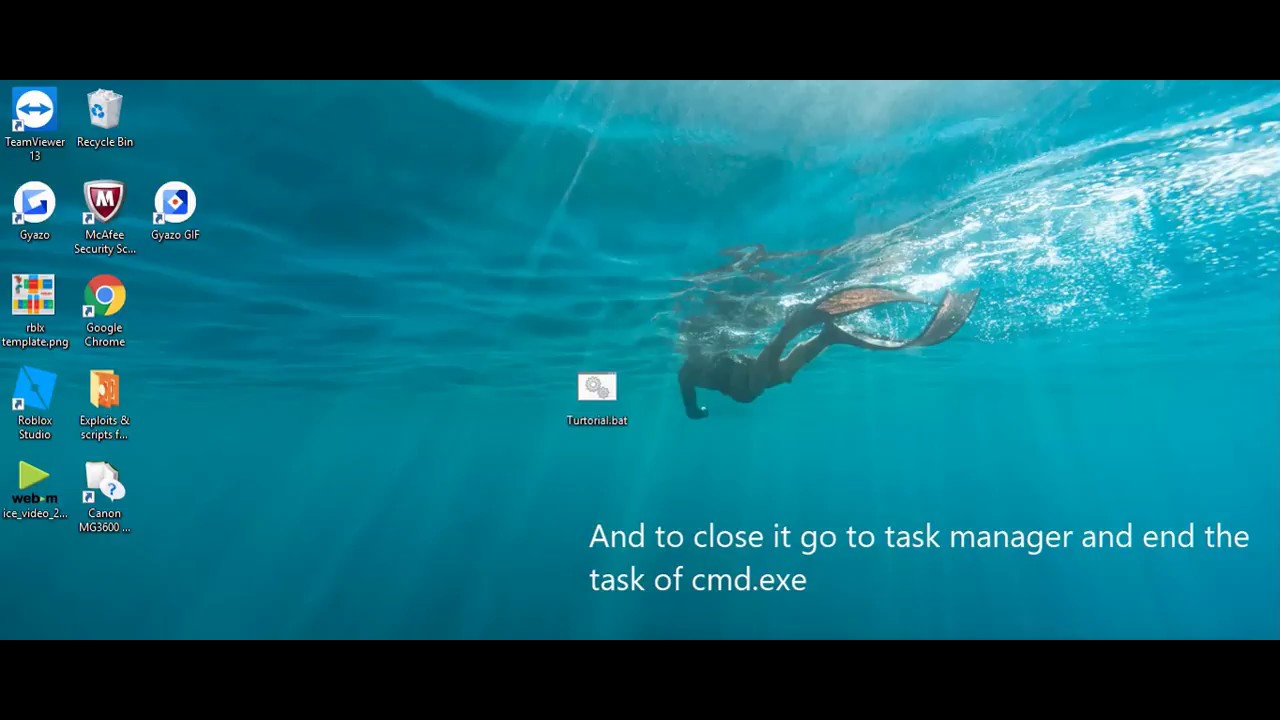How to make a safe virus[windows destroyer] - YouTube