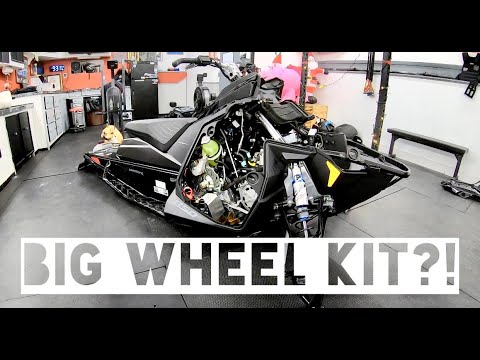 POLARIS MATRYX VR1 GETS TORN DOWN FOR A BIG WHEEL KIT... WHATS A BIG ...