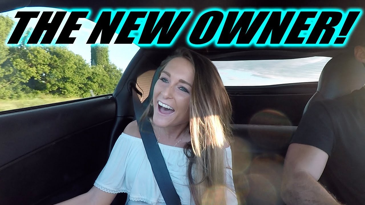 She had no clue how fast her new car is.. - YouTube