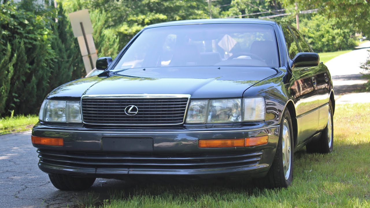 I made $2300 driving a totaled LS400 100,000 miles - YouTube