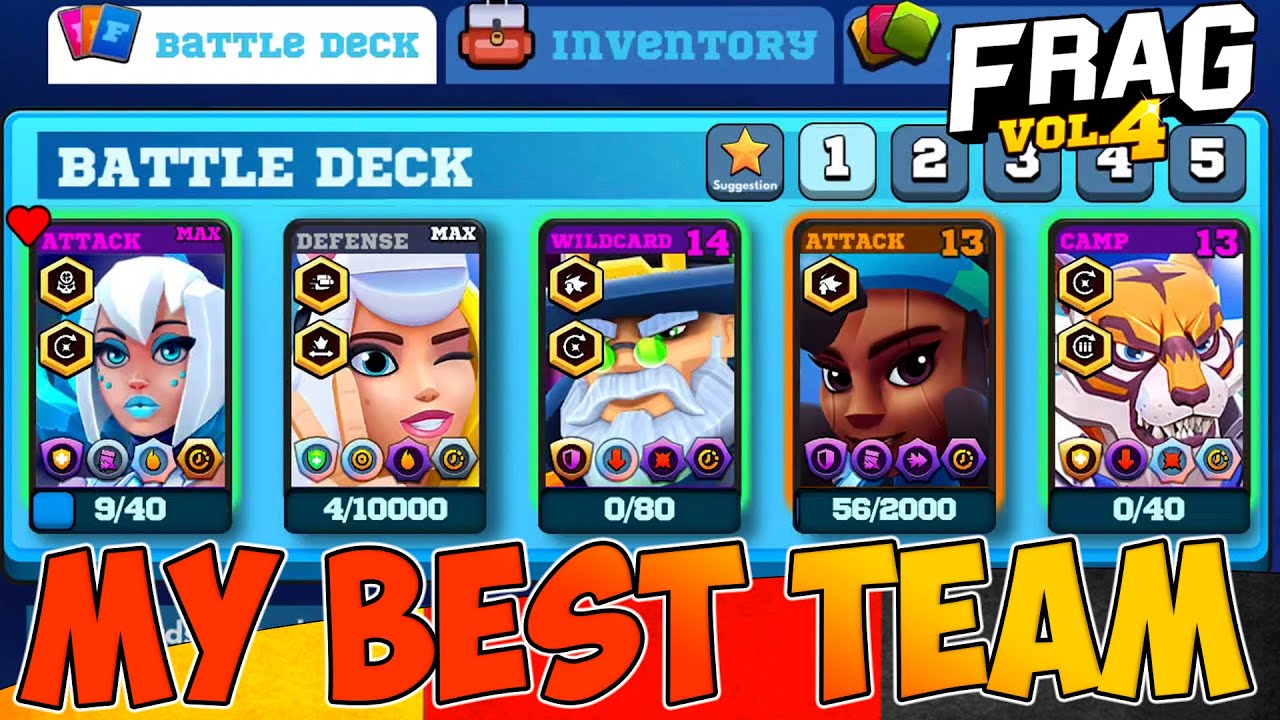 FRAG Pro Shooter - my best team in frag🔥Gameplay Walkthrough🔥(iOS ...