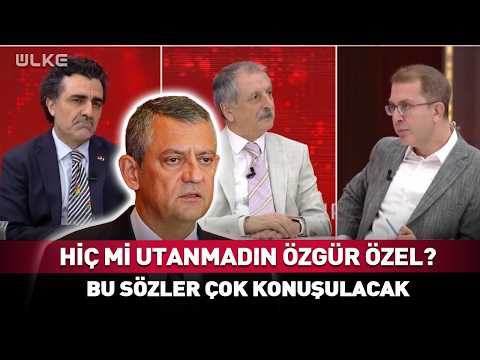 Hiç Mi Utanmadın Özgür Özel? Bu Sözler Çok Konuşulacak...