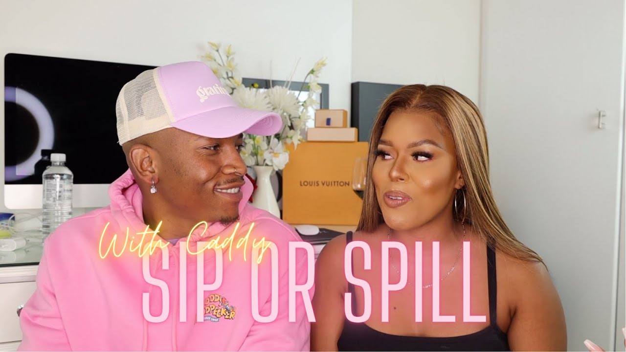 SPICY SIP OR SPILL FEATURING @freshbycaddy !!! | GET TO KNOW CADDY FROM ...