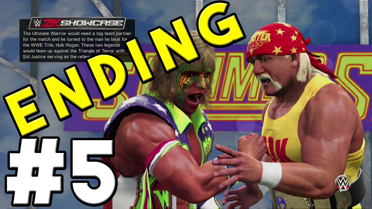 WWE 2K15 2K Showcase Path Of The Warrior DLC Part 5 ENDING - The ...