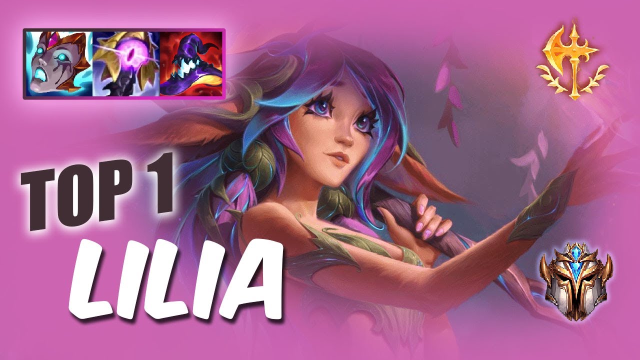 [Wild Rift] Lilia Top 1 - S10 RUSH Challenger ranked game + build - YouTube