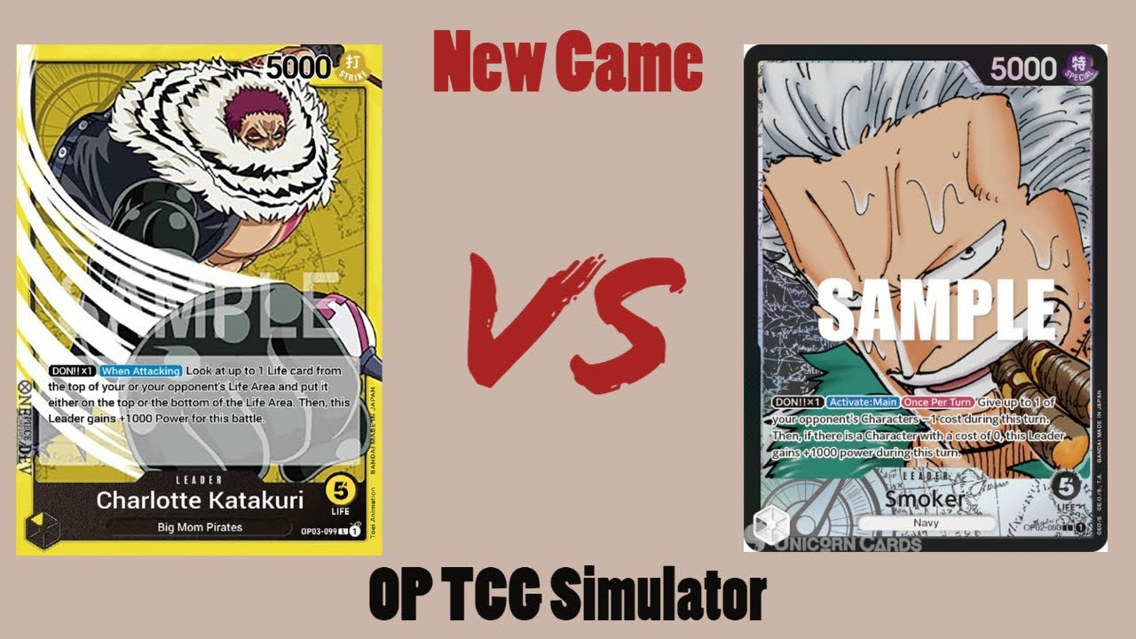 [OP03] One Piece Card Game - Katakuri Mirror Game - Insane Leader - OP ...