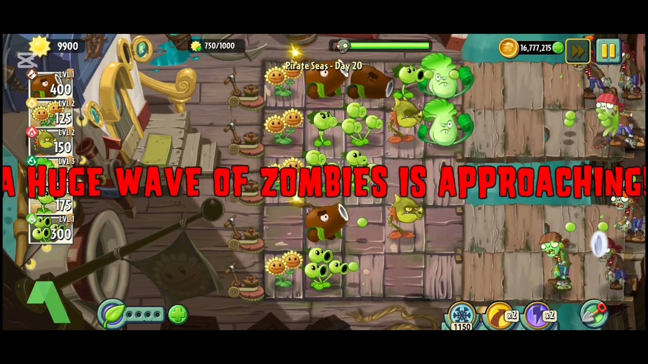 Plants vs Zombies 2 part 8 - YouTube