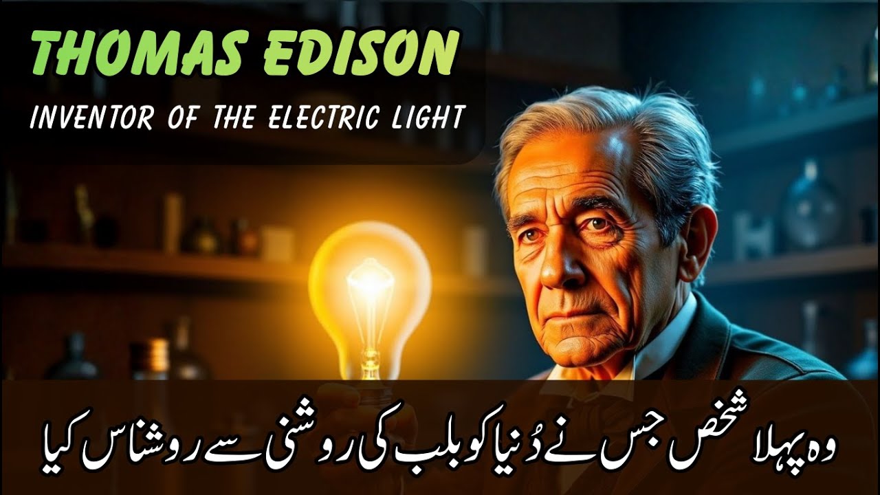 "Thomas Edison: The Man Who Lit Up the World" - YouTube