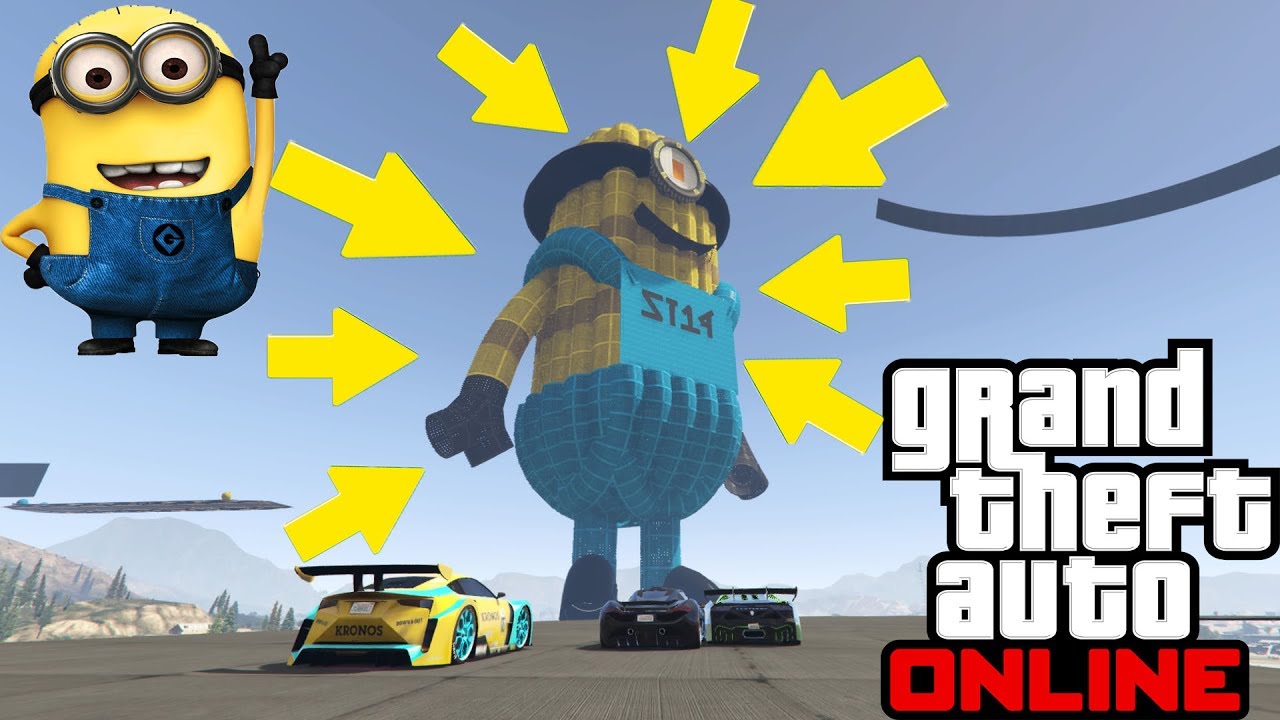 UN MINION EN GTA V ONLINE!! | GTA V ONLINE | AARONMB10 - YouTube