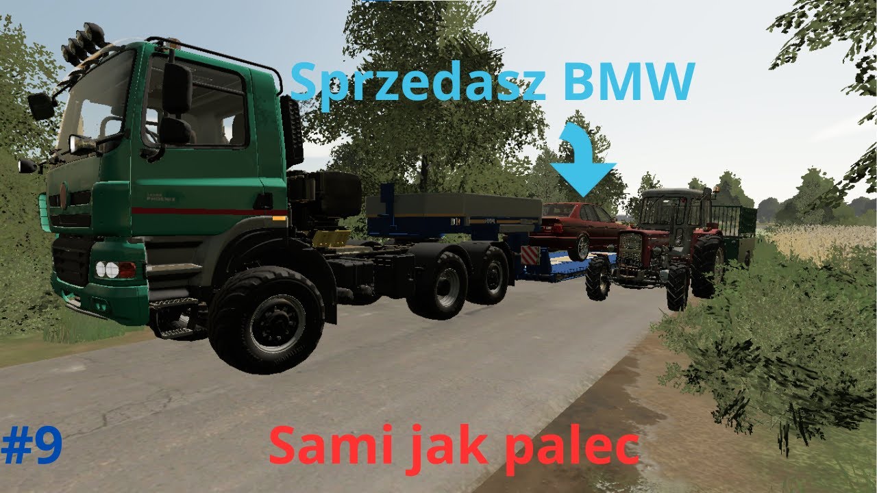[FS19] 🔴 Sami jak palec sezon 1 #9 Sprzedasz BMW kupuje świnie - YouTube