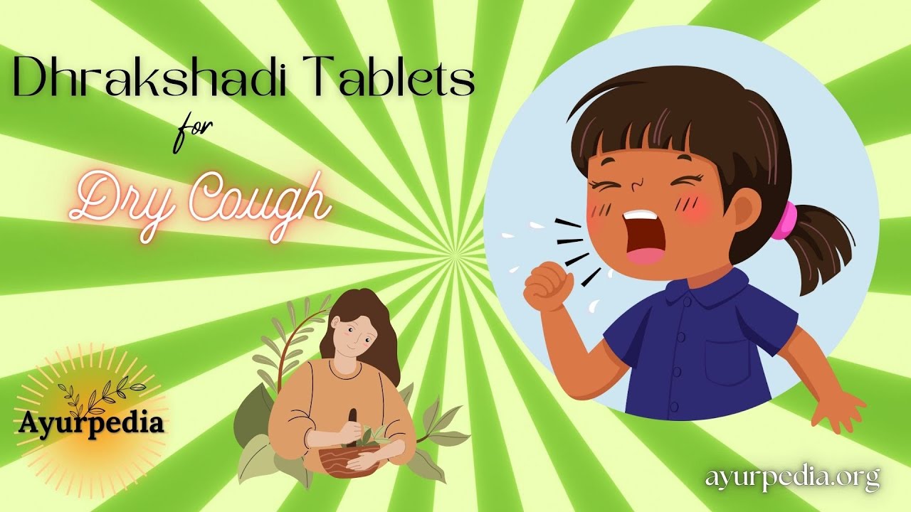 Ayurvedic Dhrakshadi Tablets for Dry Cough - By Panditha Elchuri - YouTube