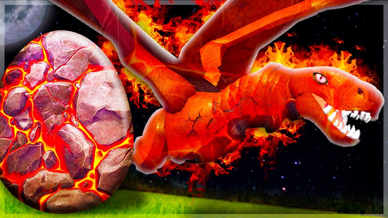 O VULCÂNICO DRAGÃO NASCEU! RICHARD E REX ROBLOX! - YouTube