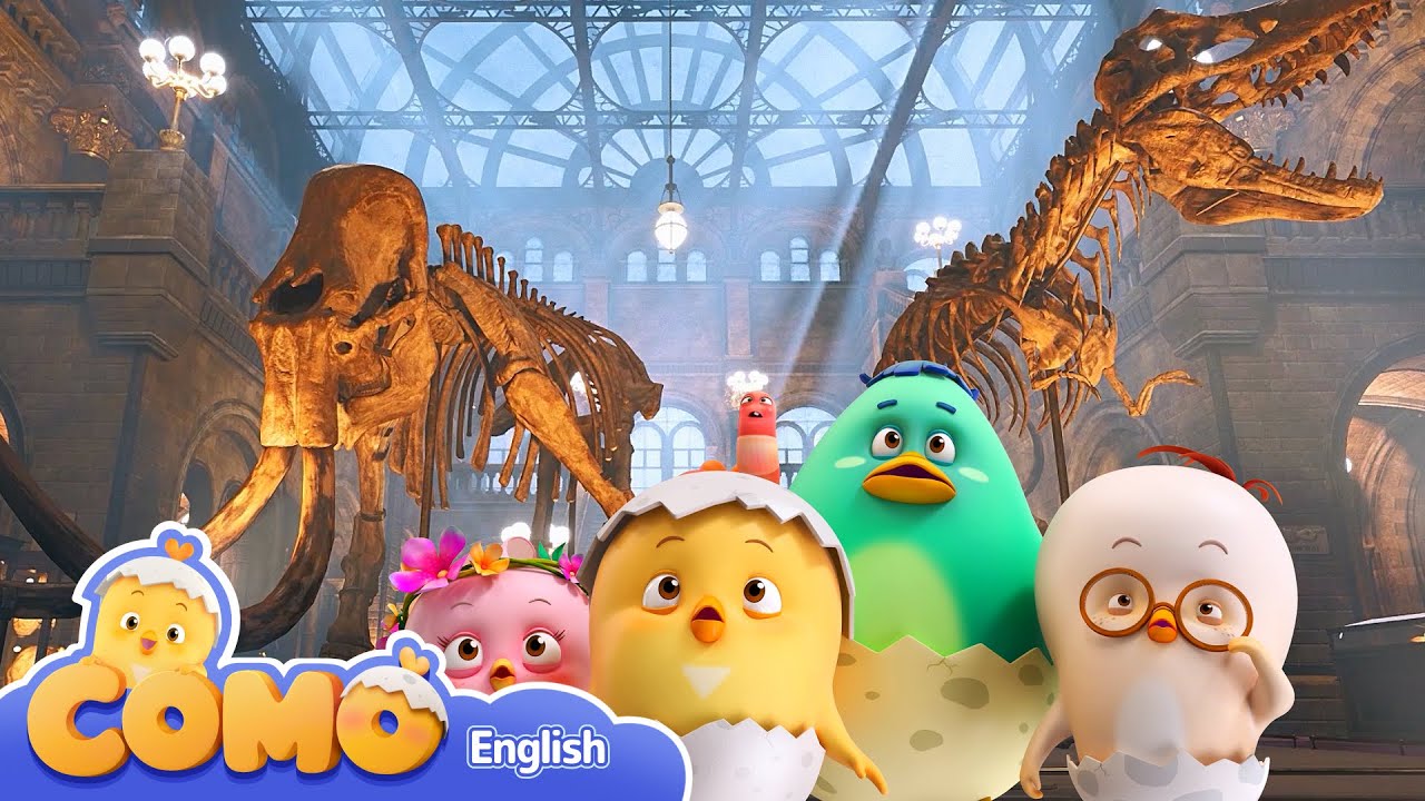Curious Como SE2 | Dinosaur Bone Puzzle | Cartoon video for kids | Como ...