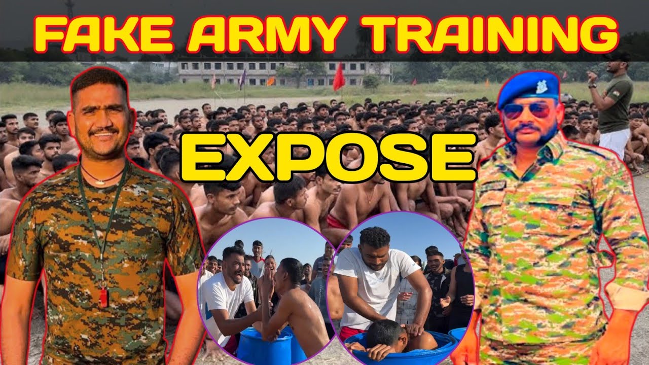 FAKE ARMY TRAINING ACADEMY || FARZI DESI PHYSICAL ACADEMY || RANJEET ...