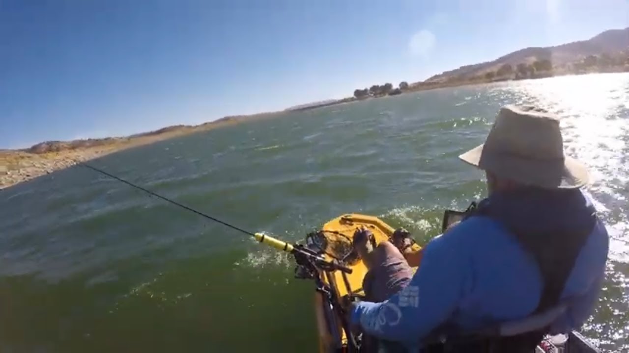Hobie Mirage Lynx in 15 mph Wind - YouTube
