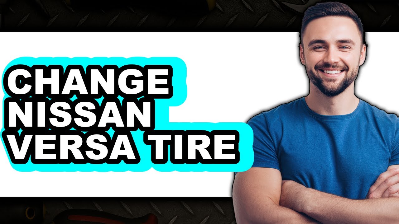 How to Change Nissan Versa Tire - Easy Guide - YouTube