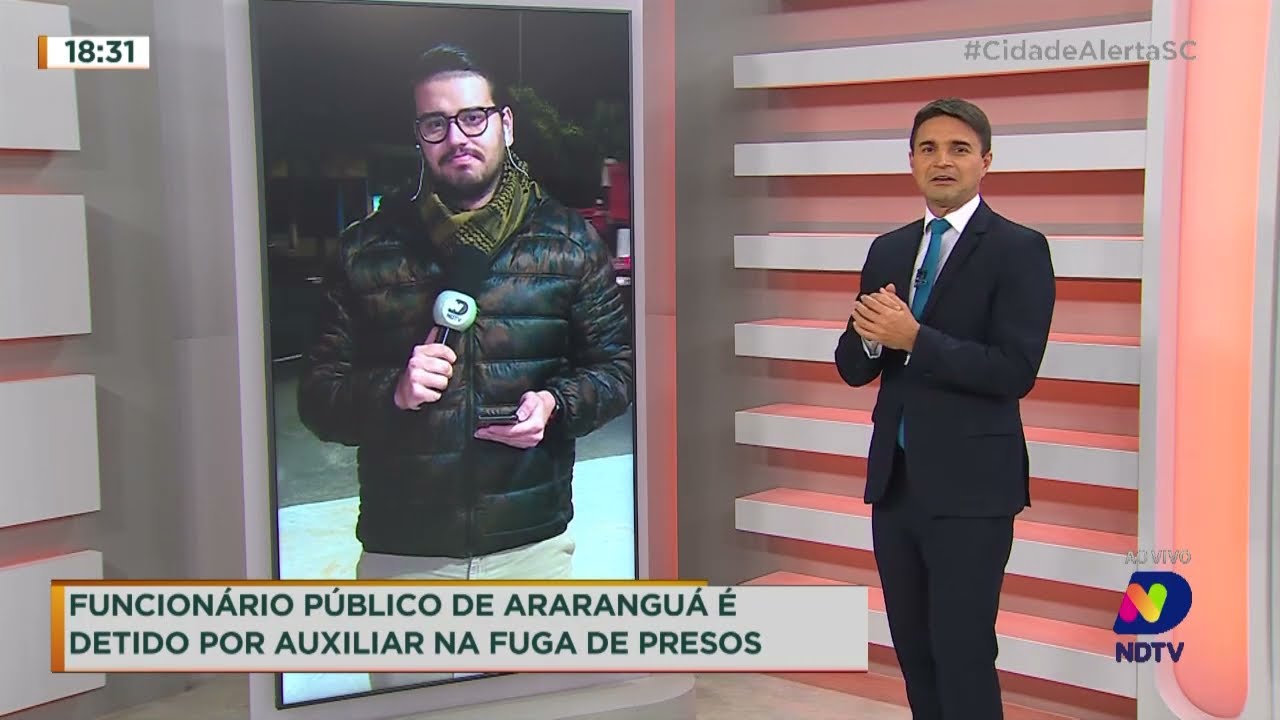 Funcionário Público De Araranguá é Detido Por Auxiliar Na Fuga De Presos