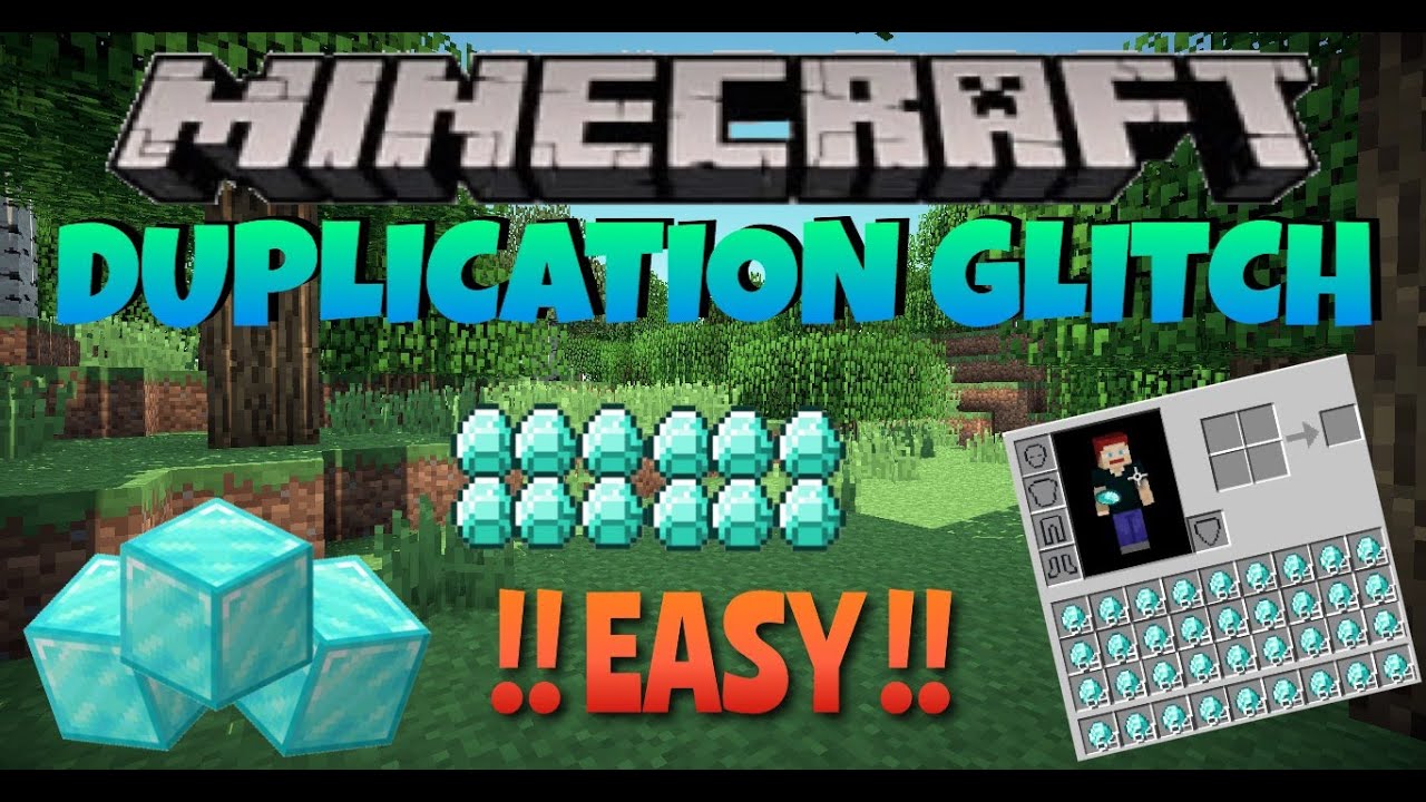How To Duplicate Anything in Minecraft!EASY - YouTube