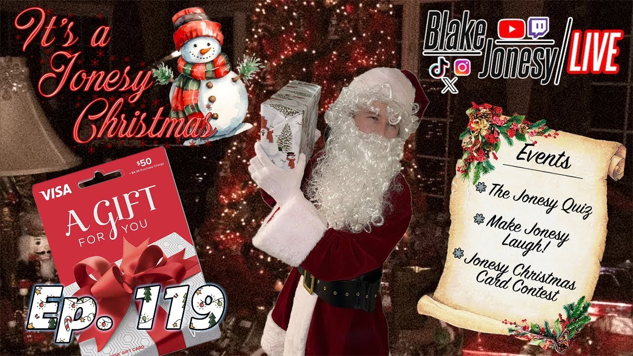 It's a Jonesy Christmas Special! [LIVE Ep.119] - YouTube