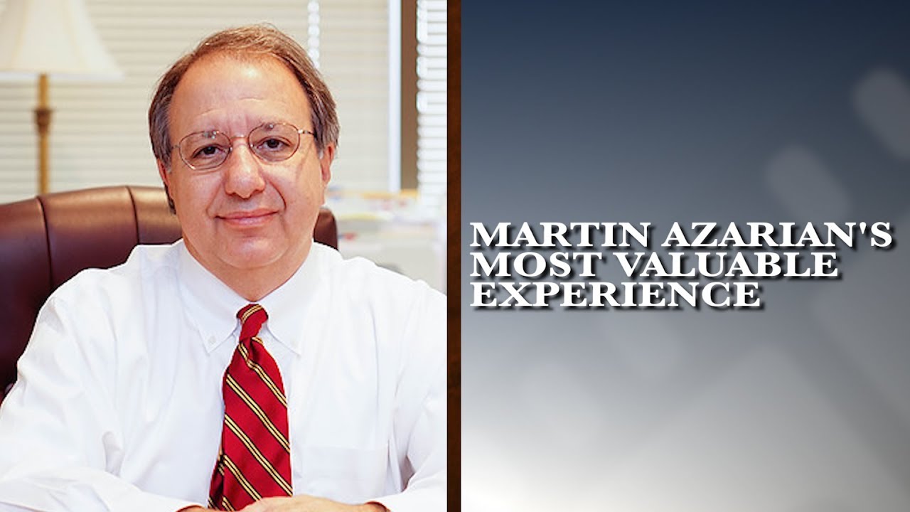 Tell us about your past work or educational experience | Martin Azarian ...