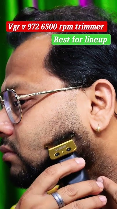 vgr v 972 trimmer | 6500 rpm trimmer | best trimmer for lineup - YouTube