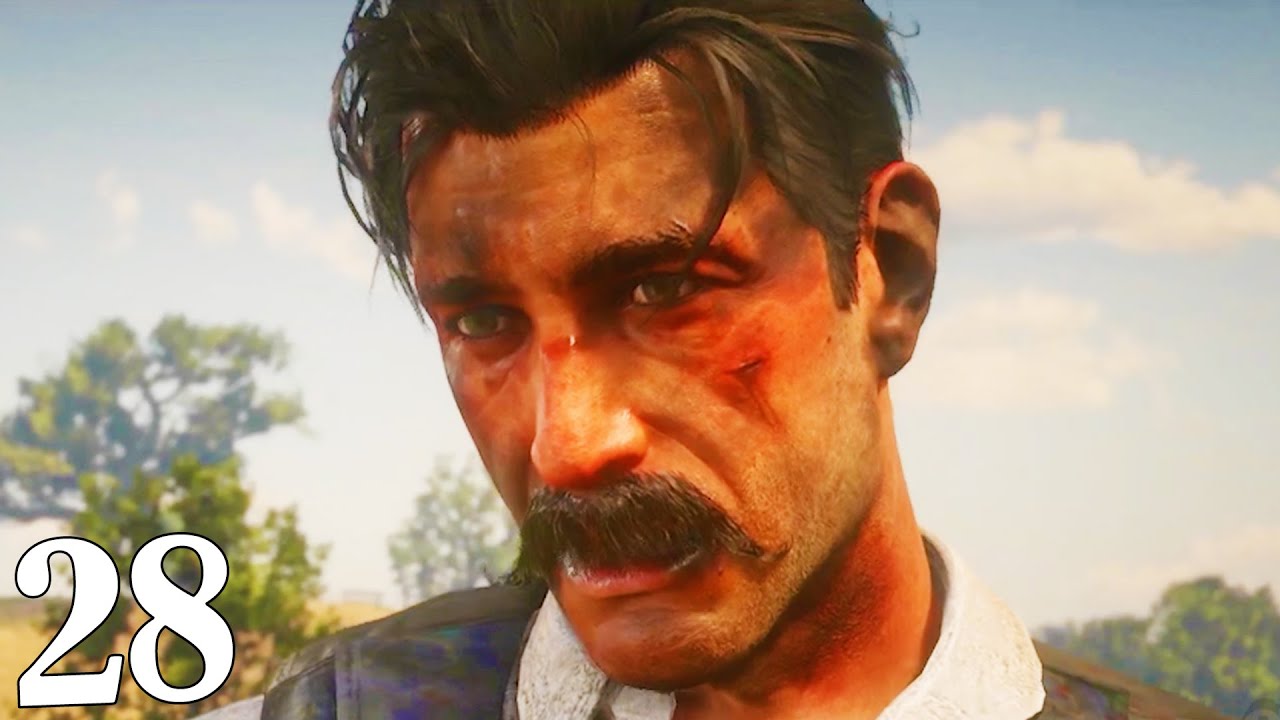 Red Dead Redemption 2 Walkthrough Part 28 - Survived Trelawny - YouTube