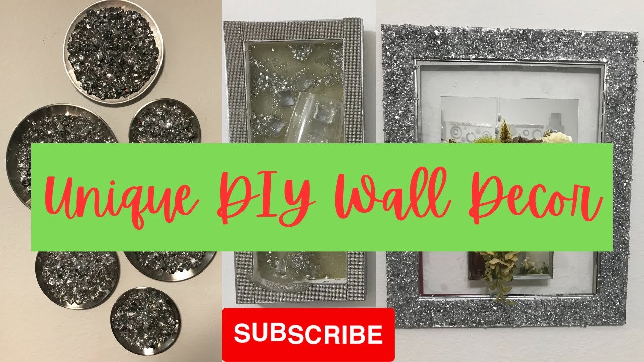 Unique DIY Wall Decor that can be used in any room - YouTube