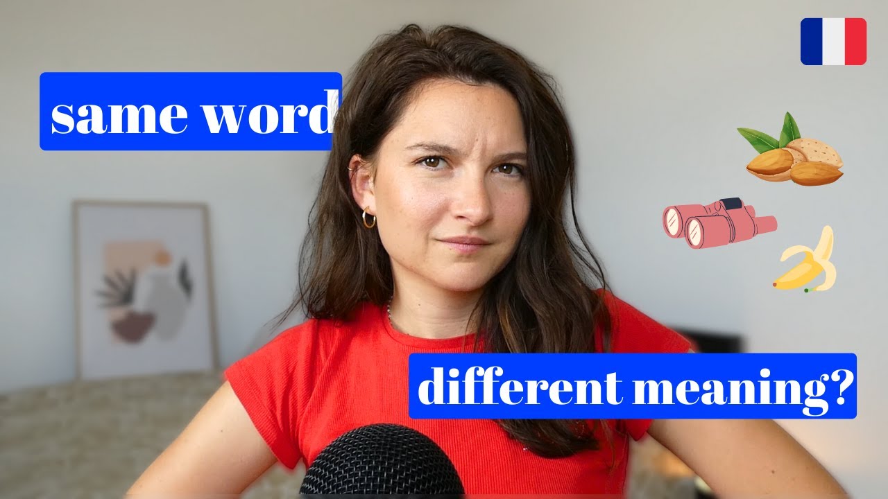 Words With Several Meanings FRENCH HOMONYMS pronunciation And words-with-several-meanings-french-homonyms-pronunciation-and