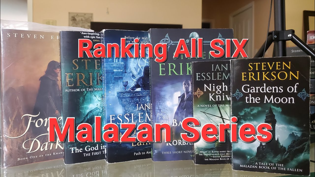 Ranking All SIX Malazan Series - YouTube