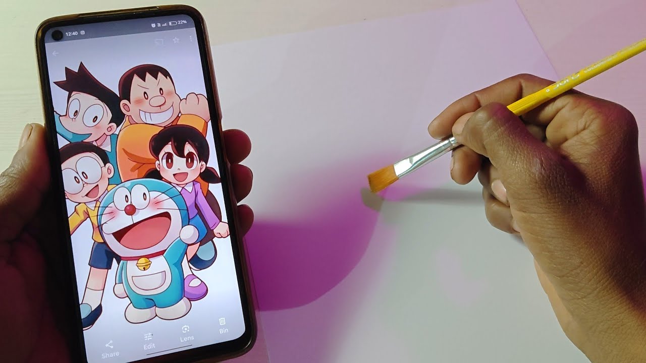 How To Draw Doraemon |Step By Step Drawing For Beginners 😘 ‎@Uniquearts708 - YouTube