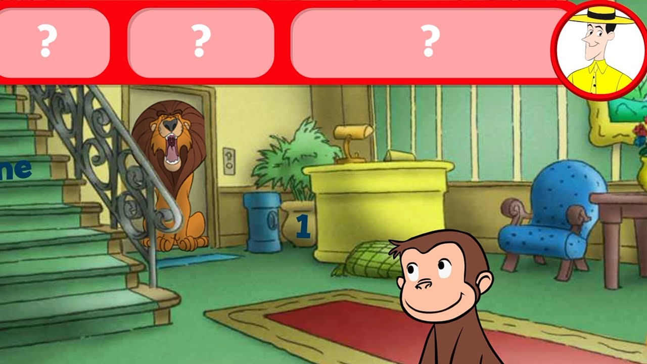 Curious george : hide and seek (pbs kids animated series game) - YouTube