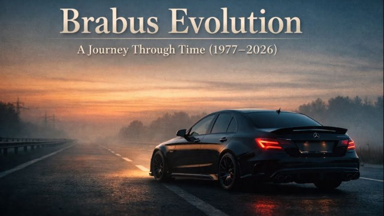 Brabus Evolution: A Journey Through Time (1977–2026) - YouTube