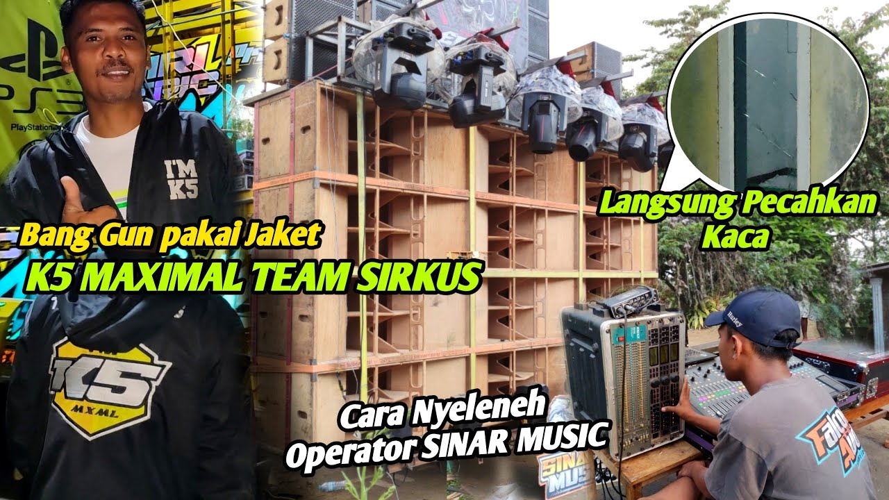 wah,,Manager Sinar Music pakai jaket Team Sirkus🤔?Cara nyeleneh opearator setting box baru The ...