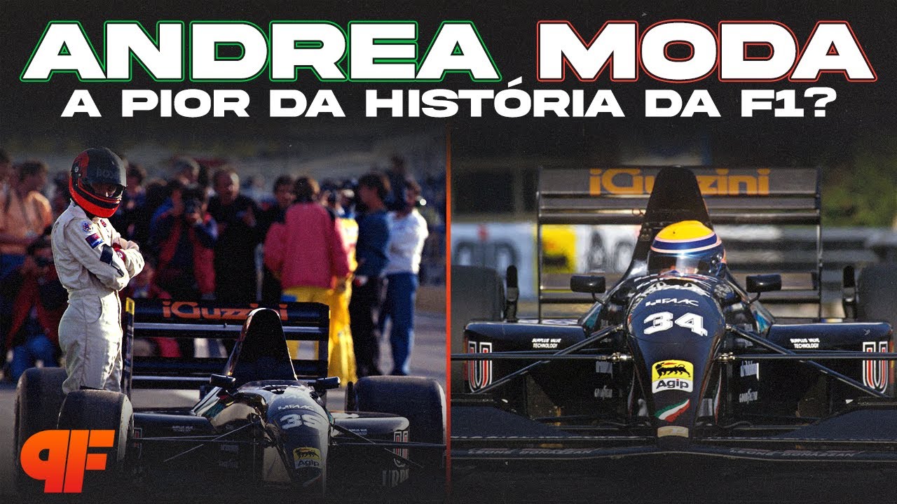 A HISTÓRIA DA ANDREA MODA, A PIOR EQUIPE DA HISTÓRIA DA F1? - Primeira ...