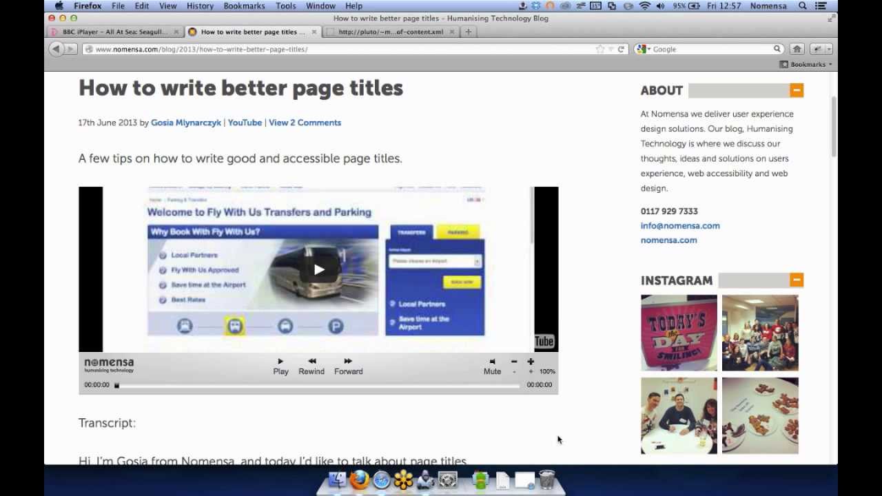 Captions, audio descriptions and transcripts - YouTube