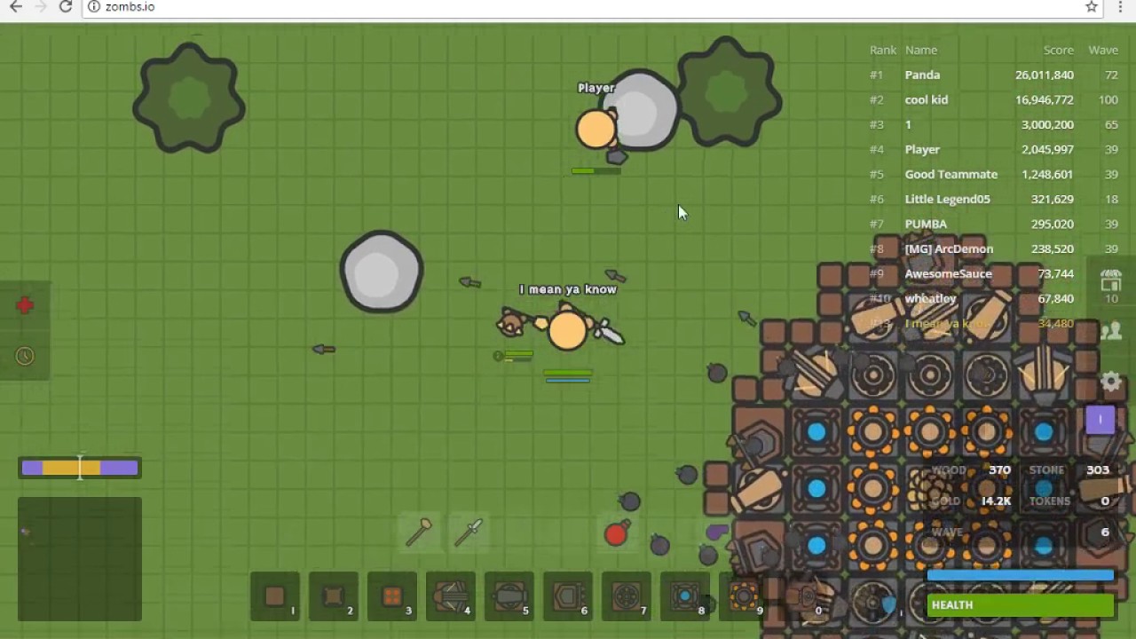 BUILDING A FORTRESS| Zombs.io GamePlay pt #2 - YouTube