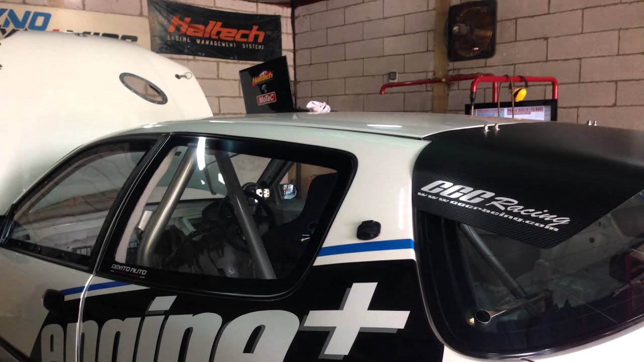 Dyno tune Haltech PS1000 - Honda EG6 H22 Turbo - YouTube