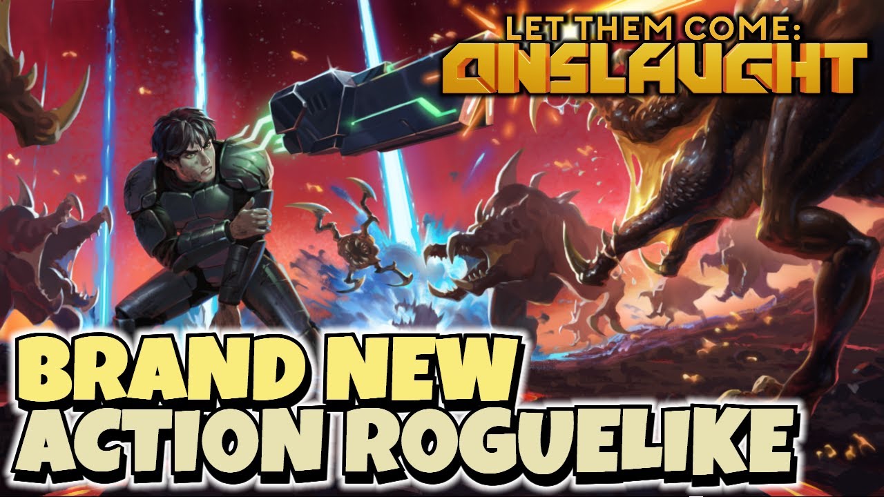 Non-Stop Alien Carnage In This NEW Roguelike Shooter! | Let Them Come ...
