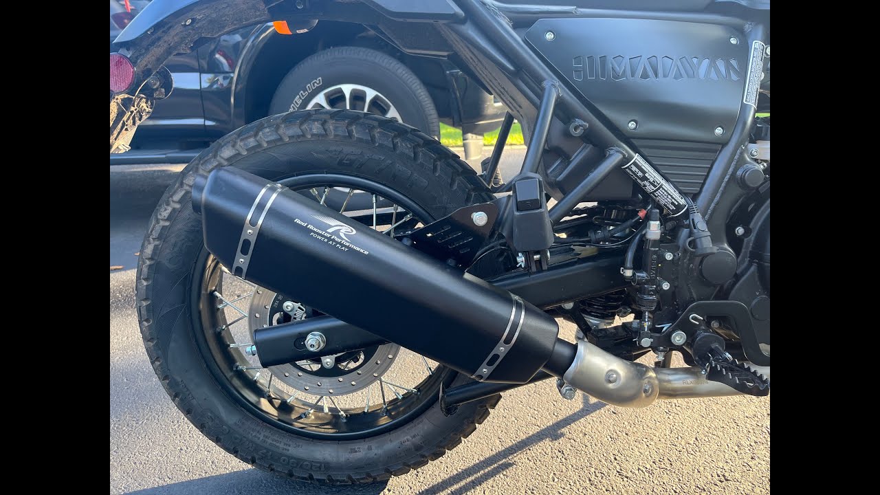 2023 Royal Enfield Himalayan 411 Red Rooster Performance Exhaust ...