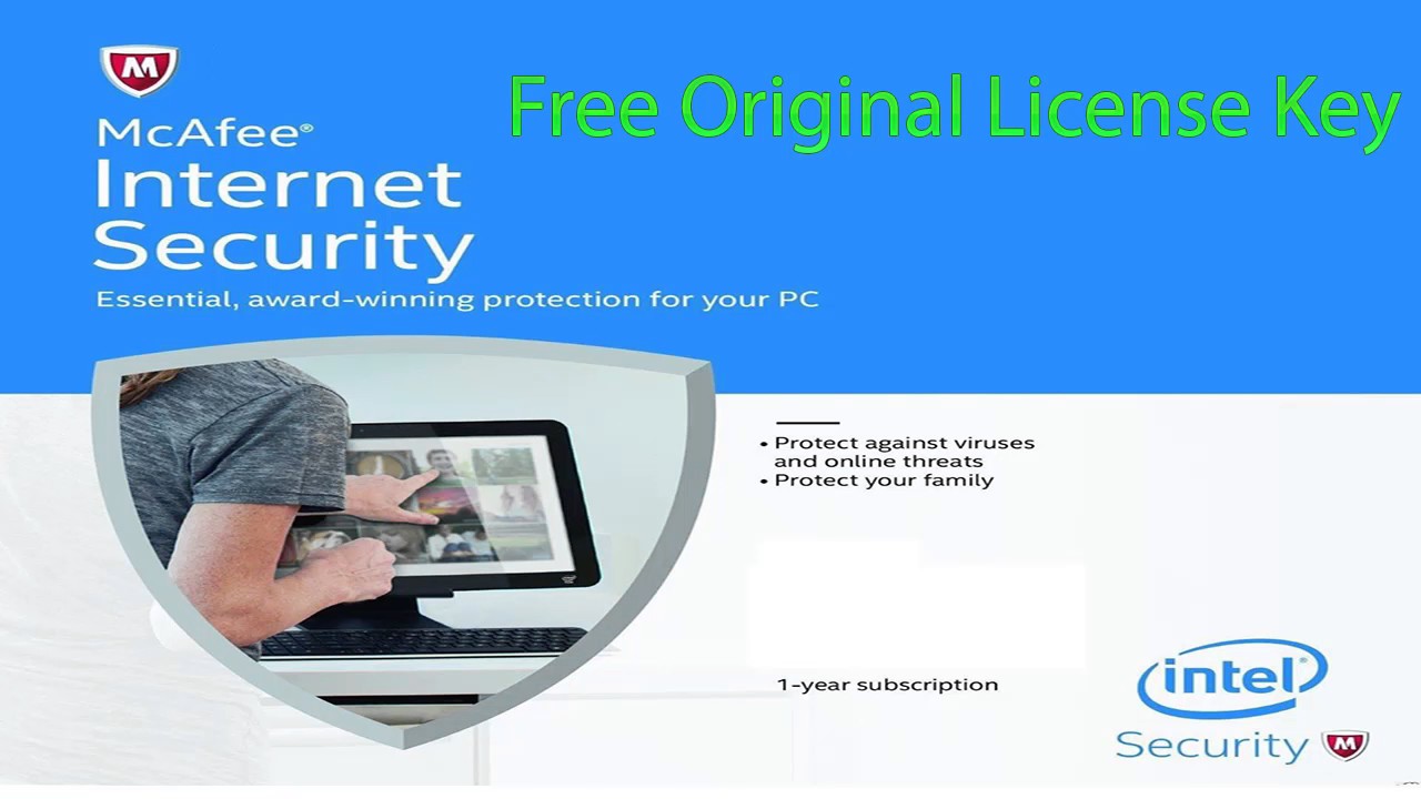 Giveaway - McAfee Internet Security 2017 - Original License Key - YouTube