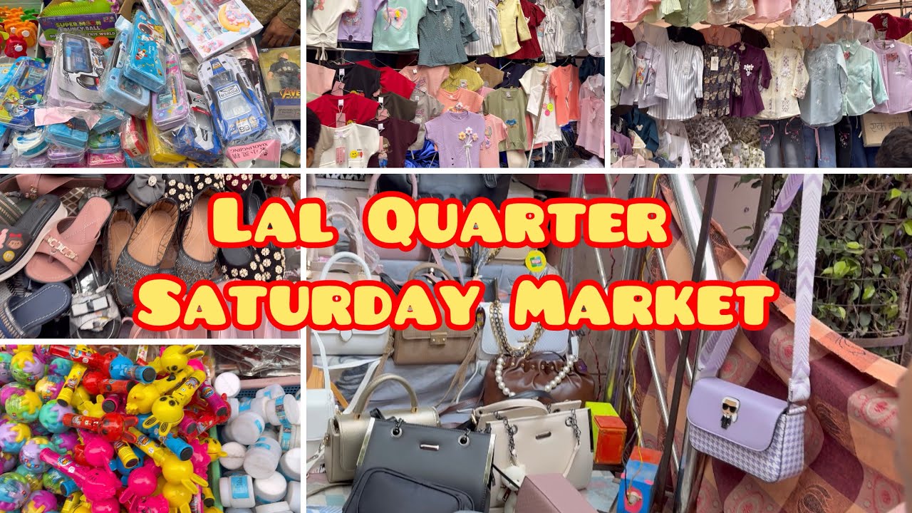 Lal Quarter Market, Delhi | Krishna Nagar Market | Latest Summer ...