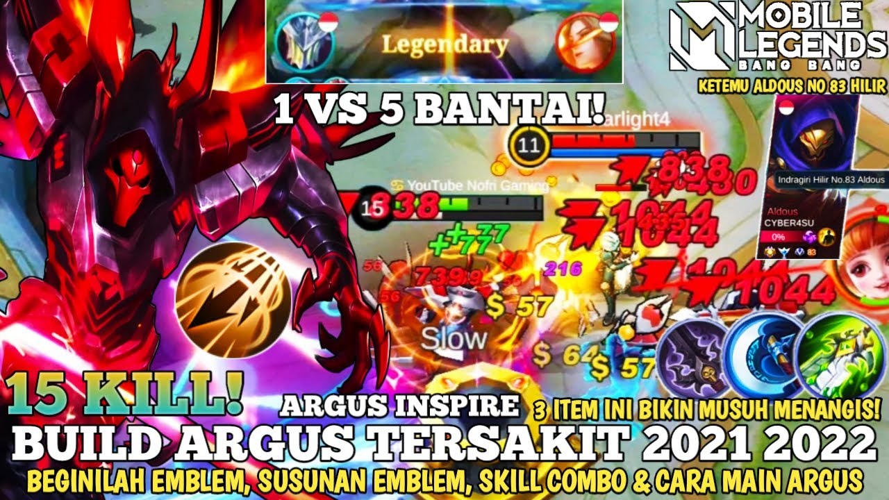 ARGUS INSPIRE! BUILD ARGUS TERSAKIT 2021 2022 - ITEM ARGUS PALING SAKIT ...