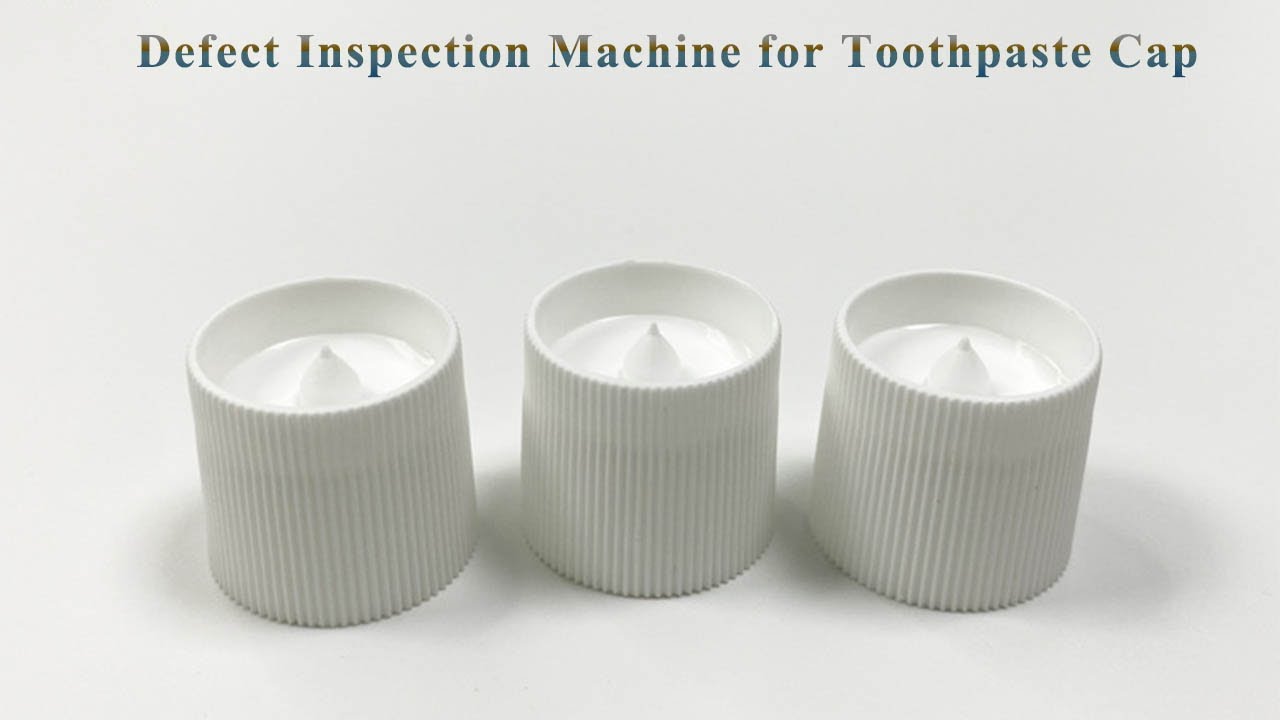 Fully Automated Toothpaste Cap Vision Inspection System - YouTube
