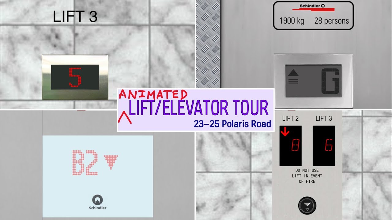 [A] [R1] 23–25 Polaris Road (REVISIT) | ANIMATED LIFT/ELEVATOR TOUR ...