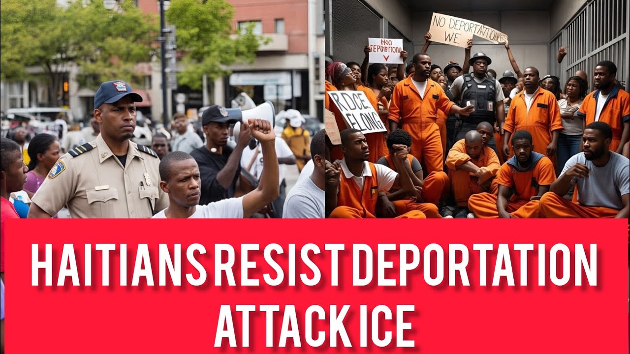 HAITIANS Are Beating Up ICE Officials For Trying To Take Them To ...